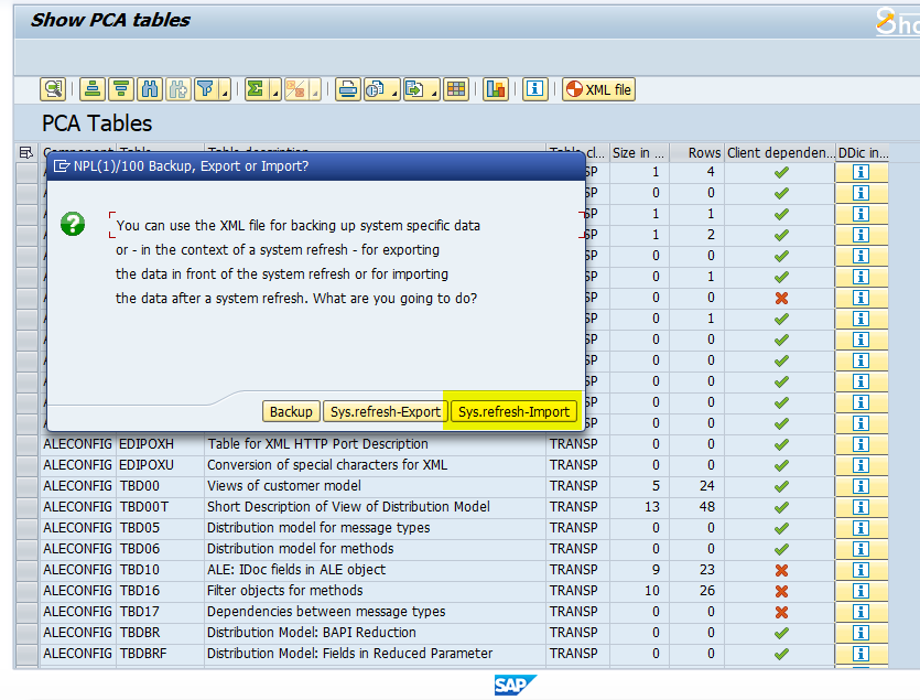 Pre- and post work of an SAP System refresh - Blog